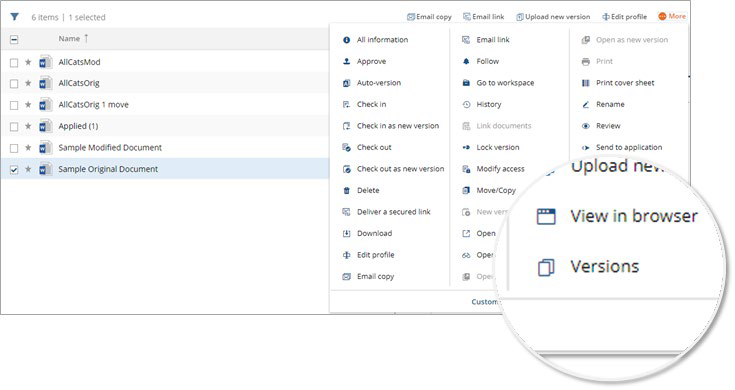 Comparing Versions Documents from NetDocuments via Litera Compare Online