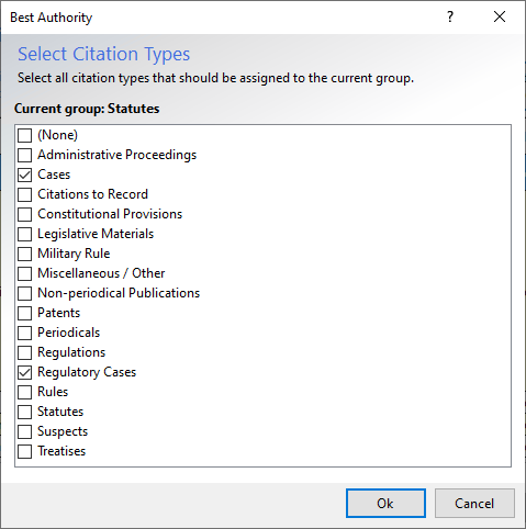Best Authority Options