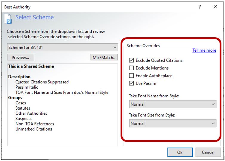 Best Authority Options