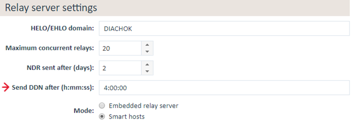 Enabling Email Delay Notifications in Metadact Server