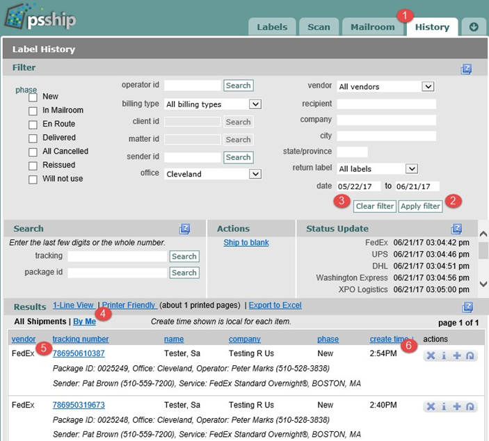 PS|Ship Quick Reference