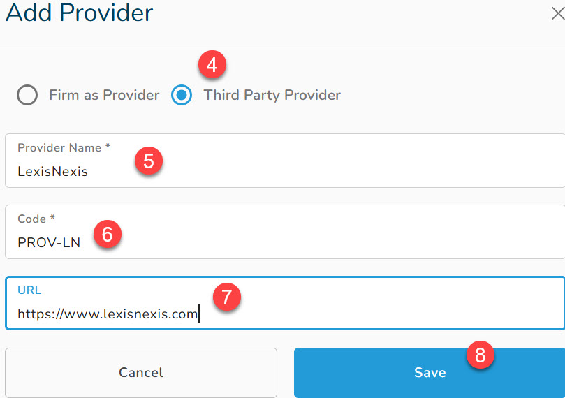 Add a Third-Party Provider to CE Manager