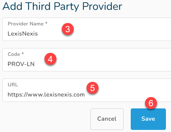 Add a Third-Party Provider to CE Manager