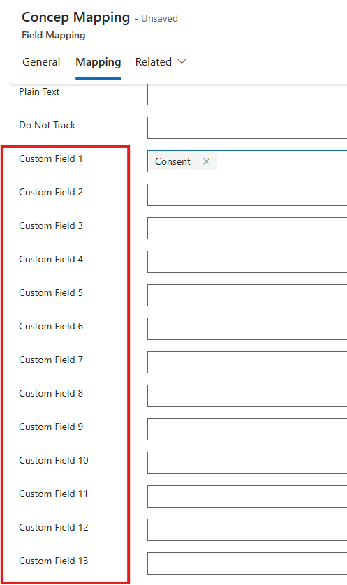 Set Up Field Mappings for Your Send Accounts in Dynamics CRM
