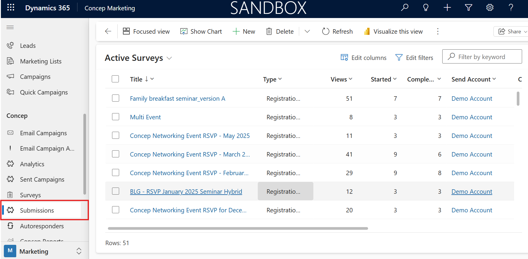 Access and Report on Survey Submissions in Microsoft Dynamics