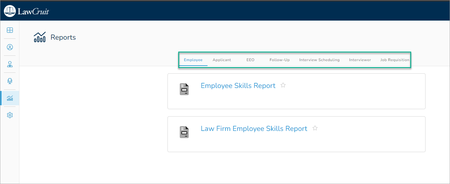 Using Standard Reports in LawCruit 2.0