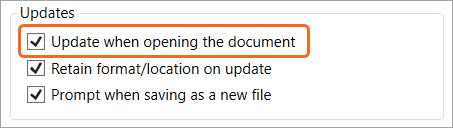 Configure the DocID update action using Litera NTD