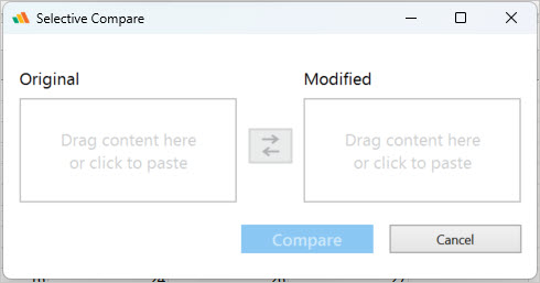 Litera Compare for Word Quick Reference