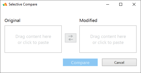 Running comparisons in Litera Compare for Word